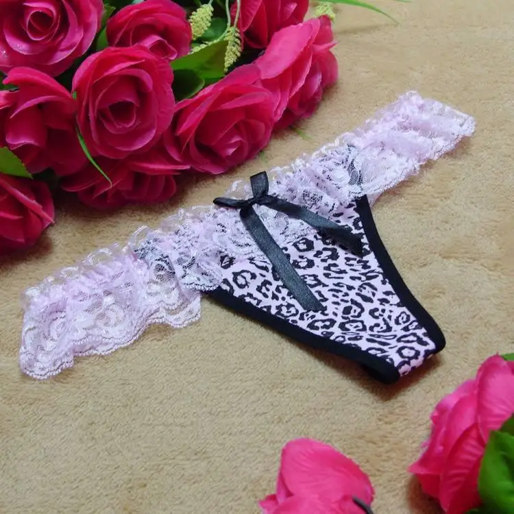 Online Buy Wholesale leopard print thong from China leopard print thong ...