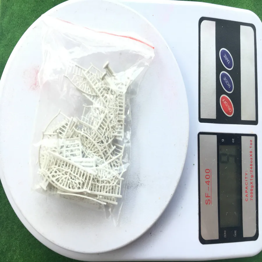 2 Meter Model Railway Building Fence Wall 1:200 HO OO Scale NEW for ...