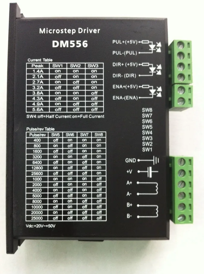 57 step motor 86 stepper motor driver DM556|stepper motor driver|motor ...
