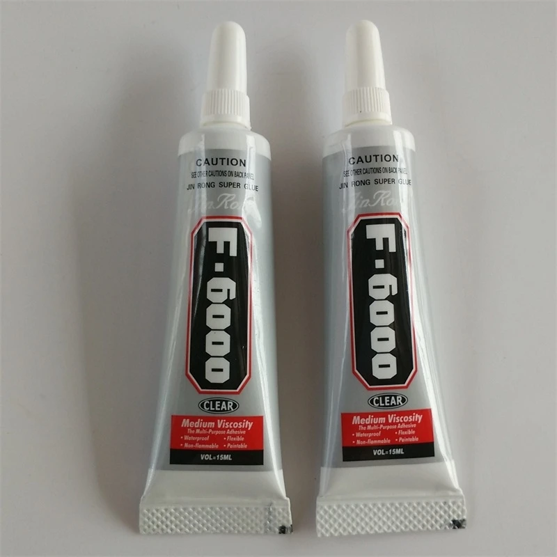 Pegamento para pantalla táctil de teléfono móvil, adhesivo de resina epoxi, 15ml, F6000, joyería ...
