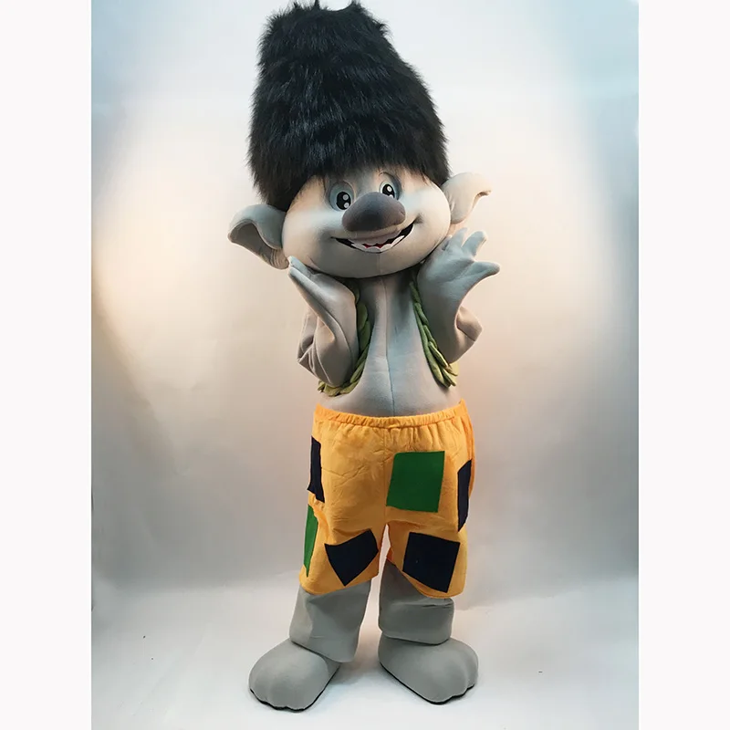 High Quality Adult Troll Mascot Costume Trolls Mascot Parade Quality ...