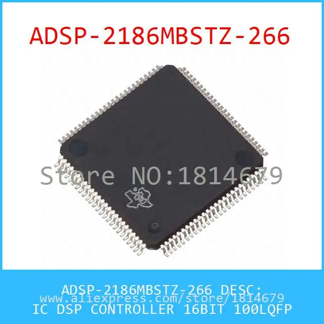 1PCS/lot ADSP 2186MBSTZ 266 IC DSP CONTROLLER 16BIT 100LQFP 2186 ADSP 2186|controller|controller ...