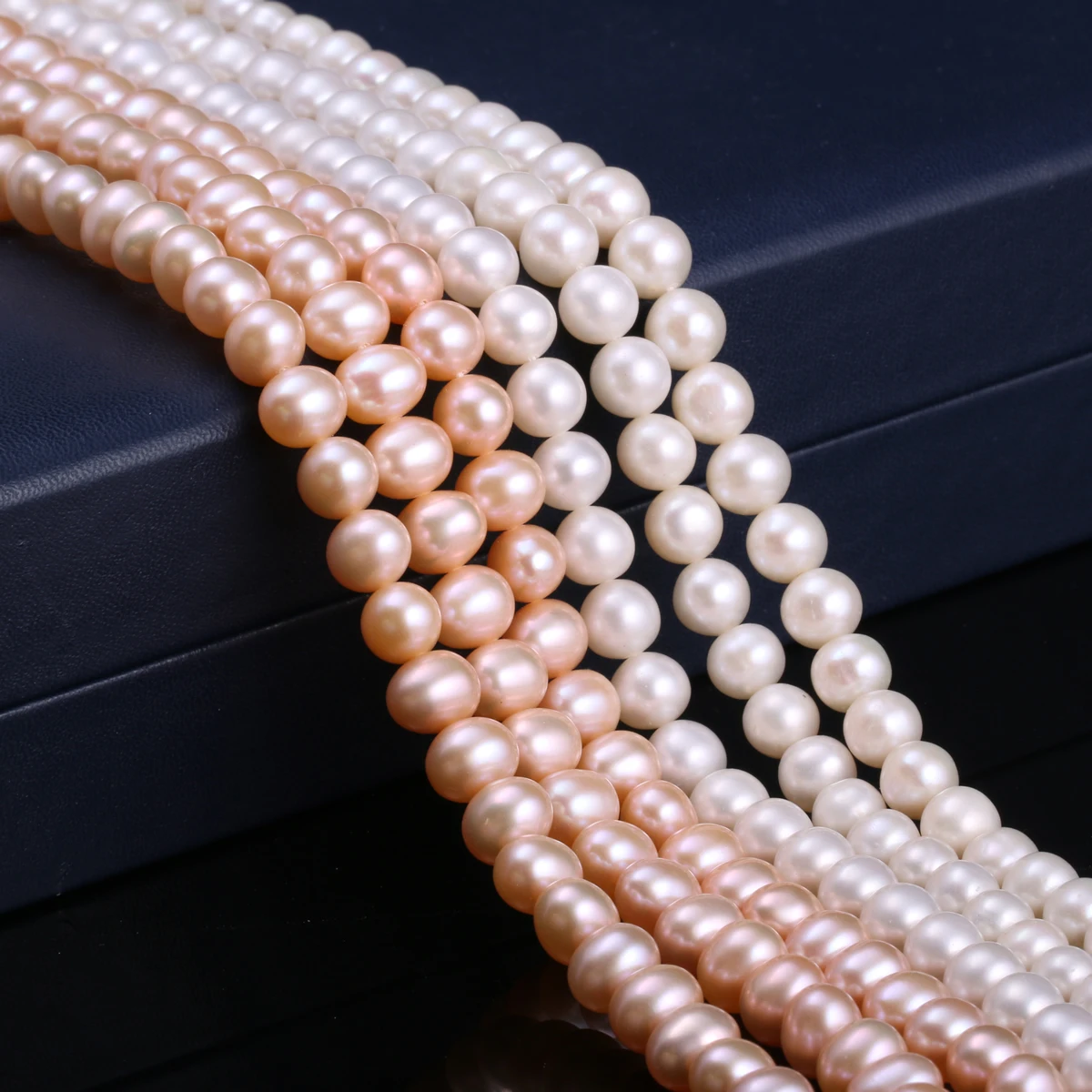 Natural Freshwater Cultured Pearls Beads Round 100 Natural Pearls For Jewelry Making Necklace