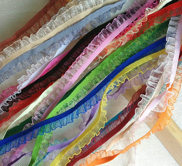 Online Buy Wholesale ruffled lace trim from China ruffled lace trim ...