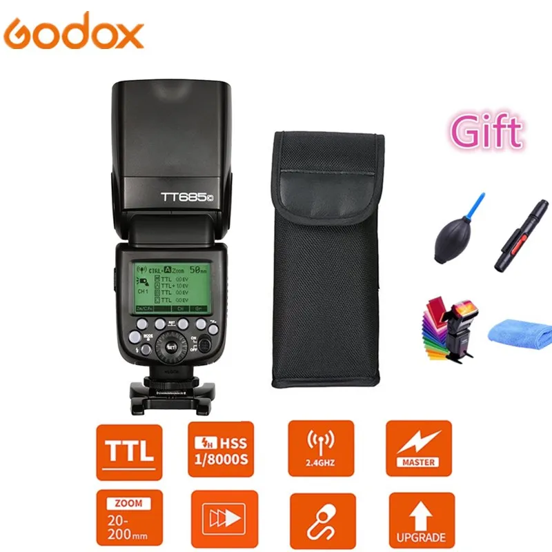 Godox TT685 TT685C TT685N TT685S TT685F TT685O Camera Flash Speedlite ...
