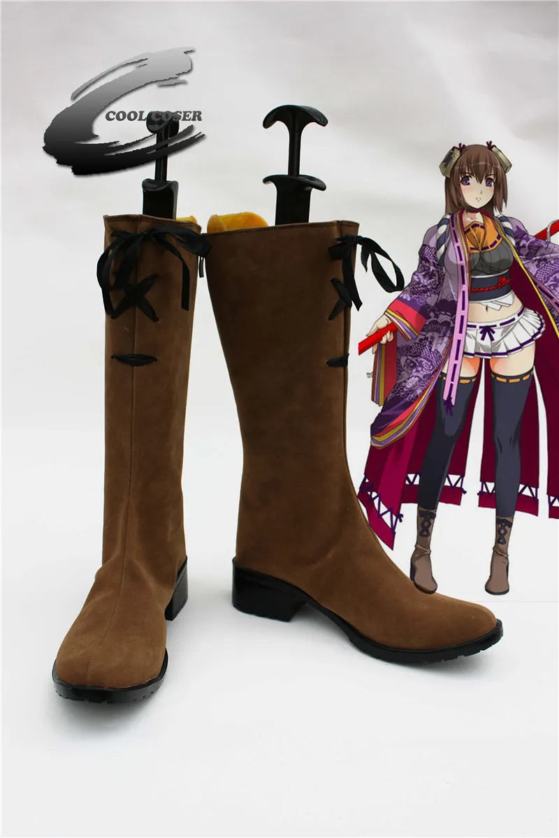Anime japonés Samurai Girls Sendai Tokugawa Cosplay Shoes MM1298 Por ...