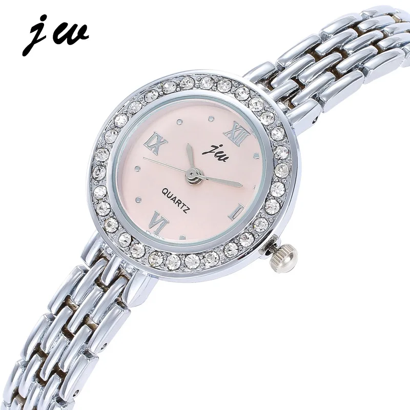 Brand JW 2018 Watch Women Gold Vintage Luxury Clock Women Stainless ...