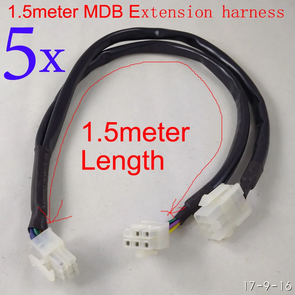 MDB-harness-extension-cables-MDB-wires-for-vending-machine-5pcs-lot ...