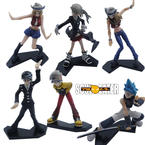 Soul Eater Death. The. Kid PVC Figure Set de 6 pcs|figure set|pvc ...