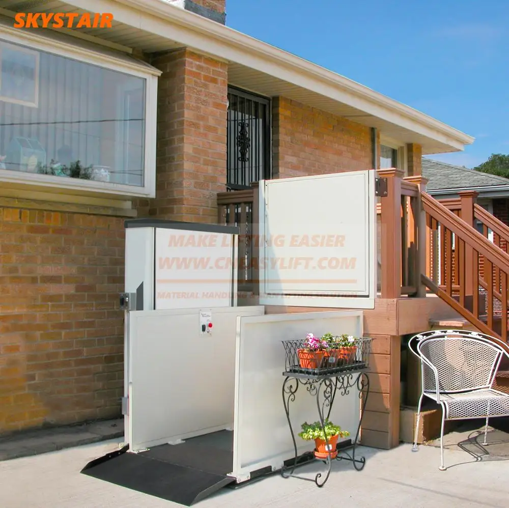 outdoor vertical wheelchair lift disabled lift elevator stair lifts