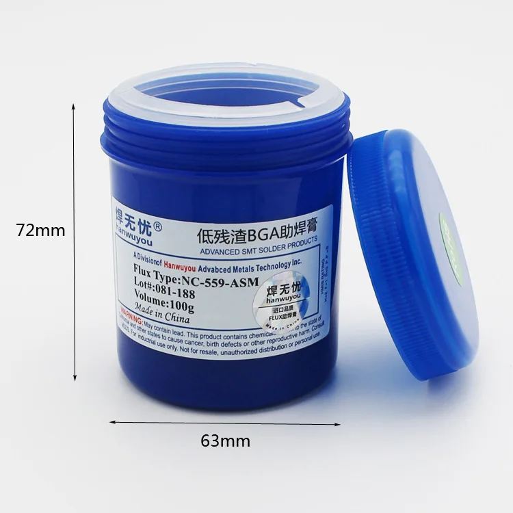 Paste NC 559 ASM 100g Leaded Free Soldering Flux Welding Paste For SMT ...