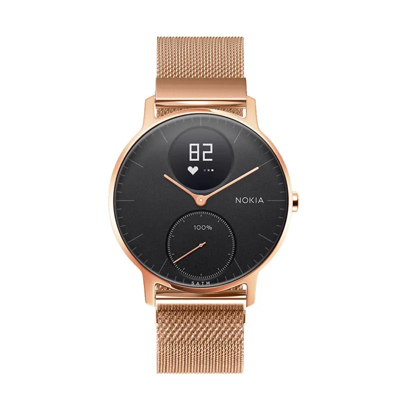 Stainless Steel Milanese Loop Quick Release Wrist Bands for Nokia ...