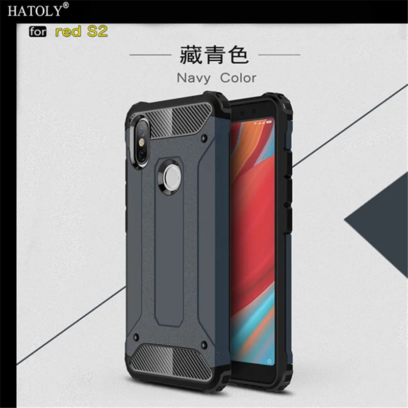 For Cover Xiaomi Redmi S2 Case Anti knock Rugged Armor Hard Cover For ...