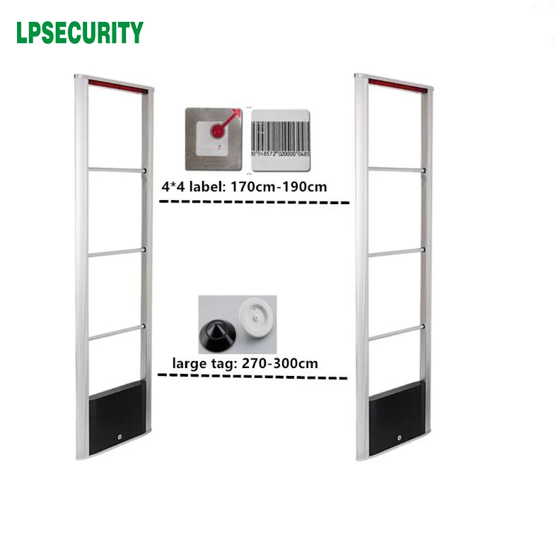 Manufacturer EAS RF System For Clothing Stores Anti-theft Gate Retail ...