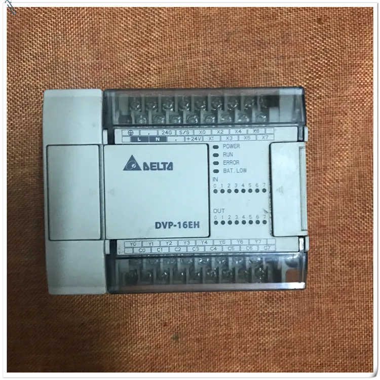 Freeshipping-Original-Delta-PLC-controller-DVP16EH00R3-EH3-series-8DI ...