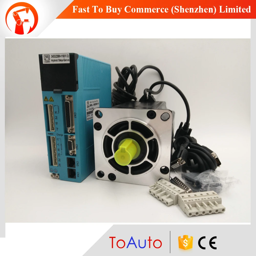 NEMA42 18NM 6.5A 3 phase 110mm Encoder closed loop Stepper Motor+Drive ...