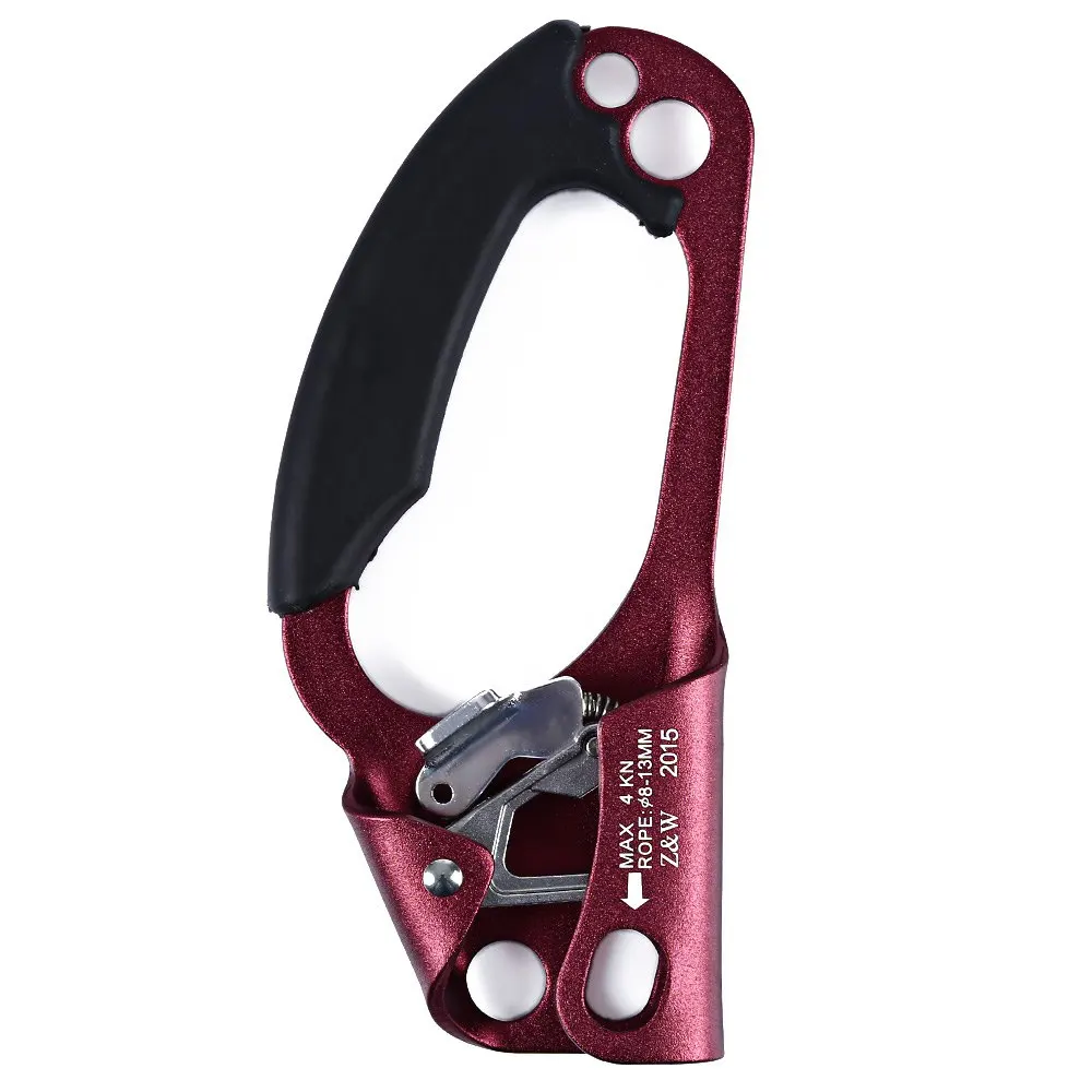 Climbing Right Hand Ascender Caving Rope Handheld Riser Swivel ...