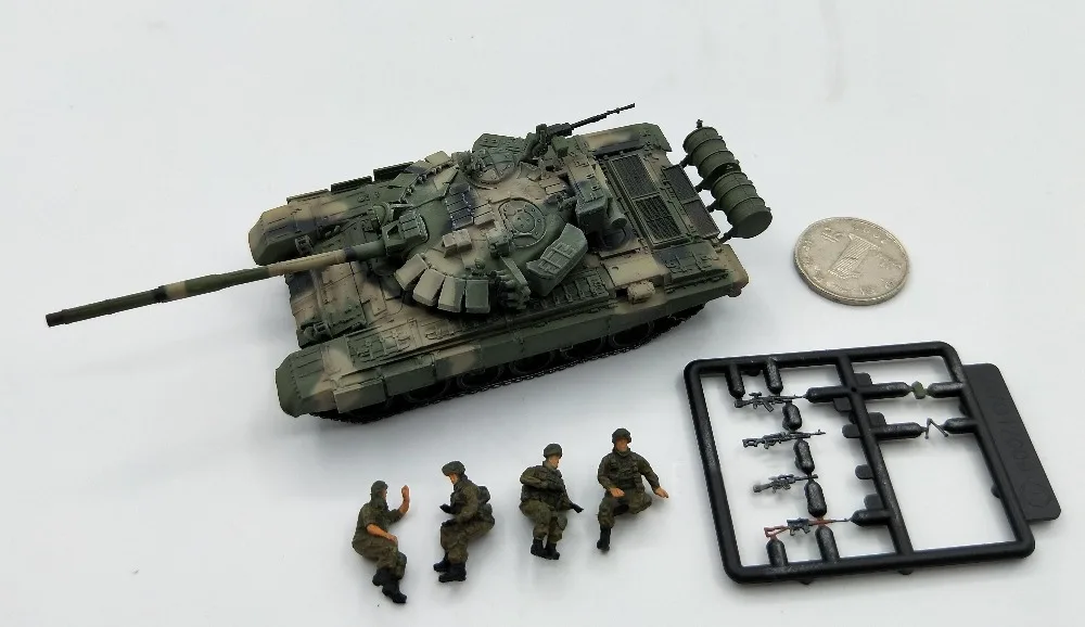 1:72 Russian army T-72BM main battle tank soldier model AS72059 ...