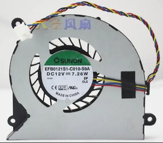 Original EFB0121S1-C010-S9A 12V 7.26W four-wire turbine fan - Uranful.com