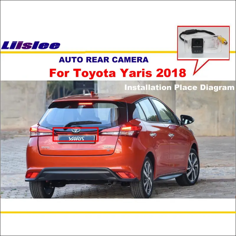 For-Toyota-Yaris-2018-2023-Car-Rear-View-Rearview-Camera-Backup-Back ...