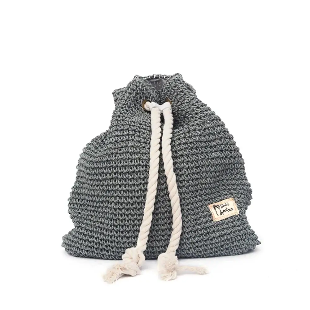 Beautiful Handmade Woven Straw Backpack (4 colors)