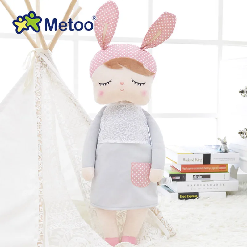 Angela Rabbit Girl Metoo Doll Kawaii Plush Stuffed Animal Cartoon Kids ...