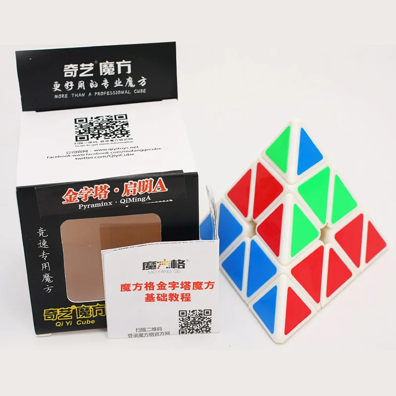 Classic Triangle Pyramid Magic Cube Professional Pyraminx Speed Twist ...