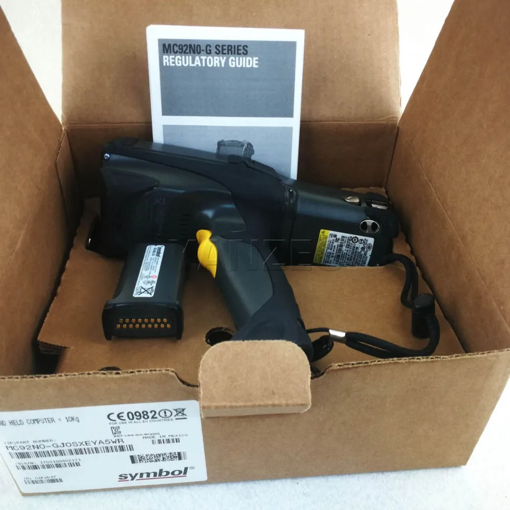 贈呈 World ImporterZebra MC92N0-G Handheld, Laser Barcode Scanner, Wifi ...