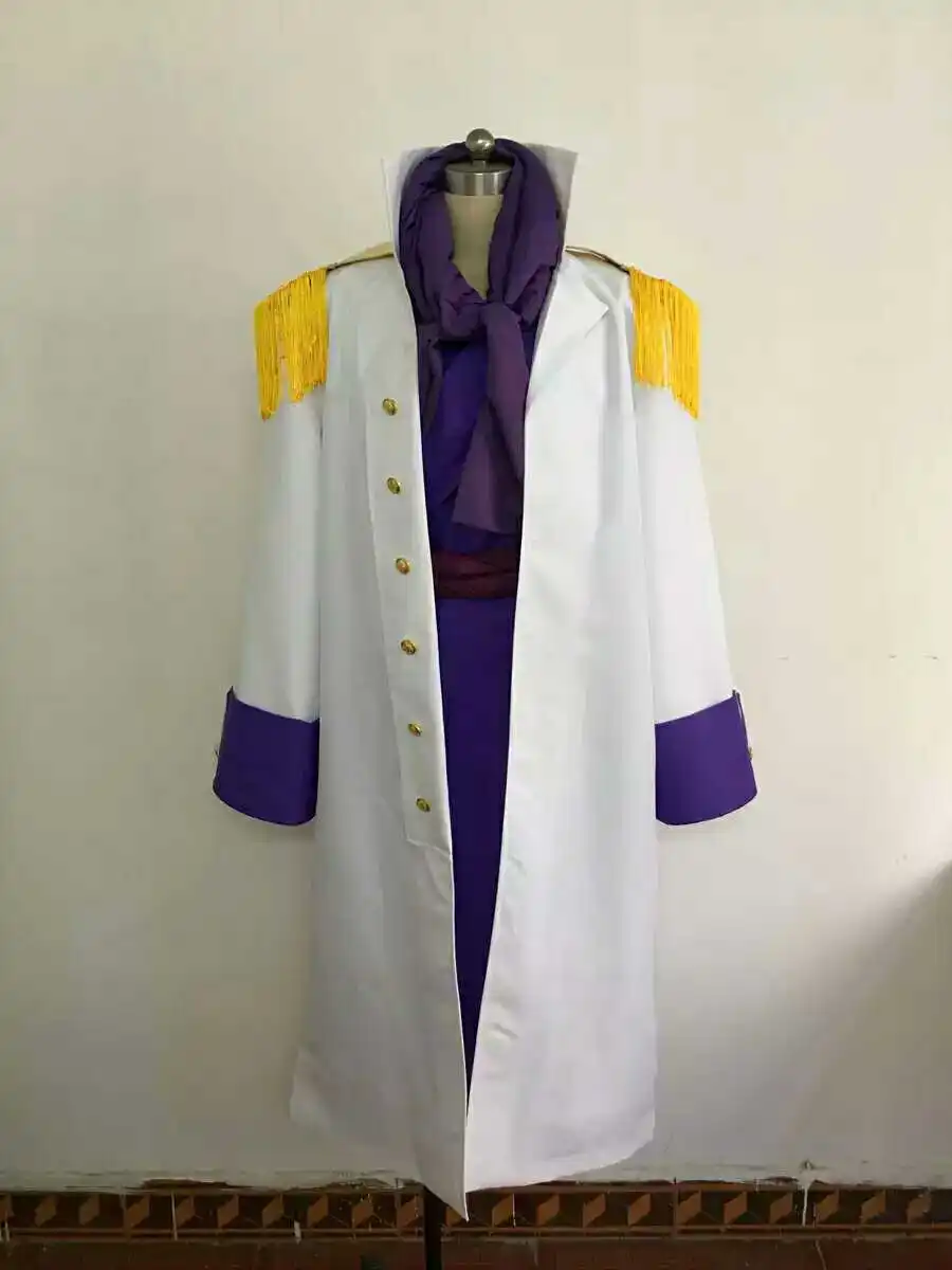 Anime One Piece Issho Fujitora Cosplay Costume - AllCosplay.com