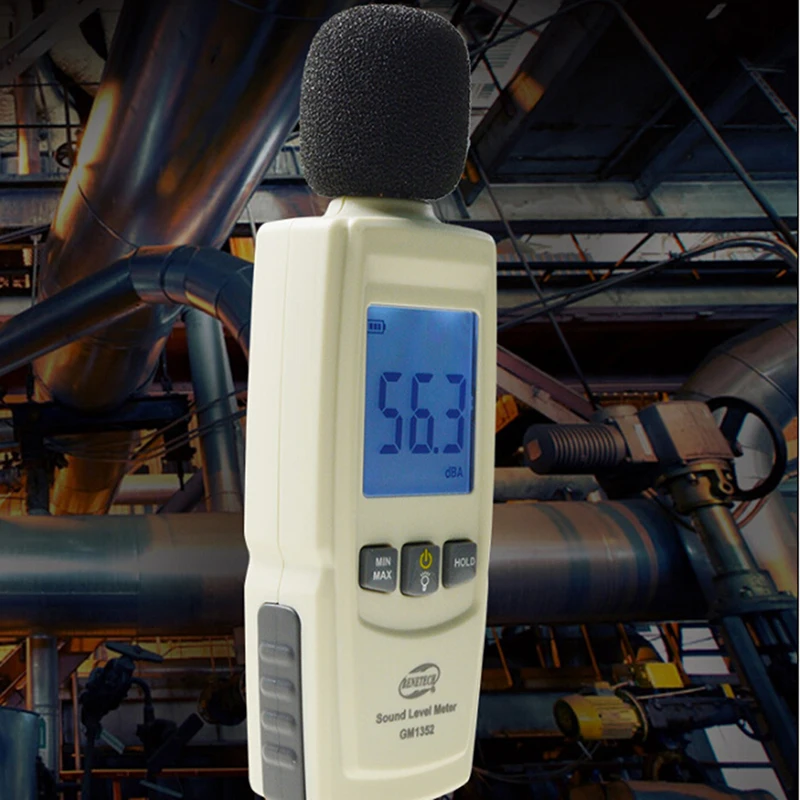 Decibel Meter Logger Noise Audio Detector Digital Diagnostic Tool 30~130db Mini Sound Level