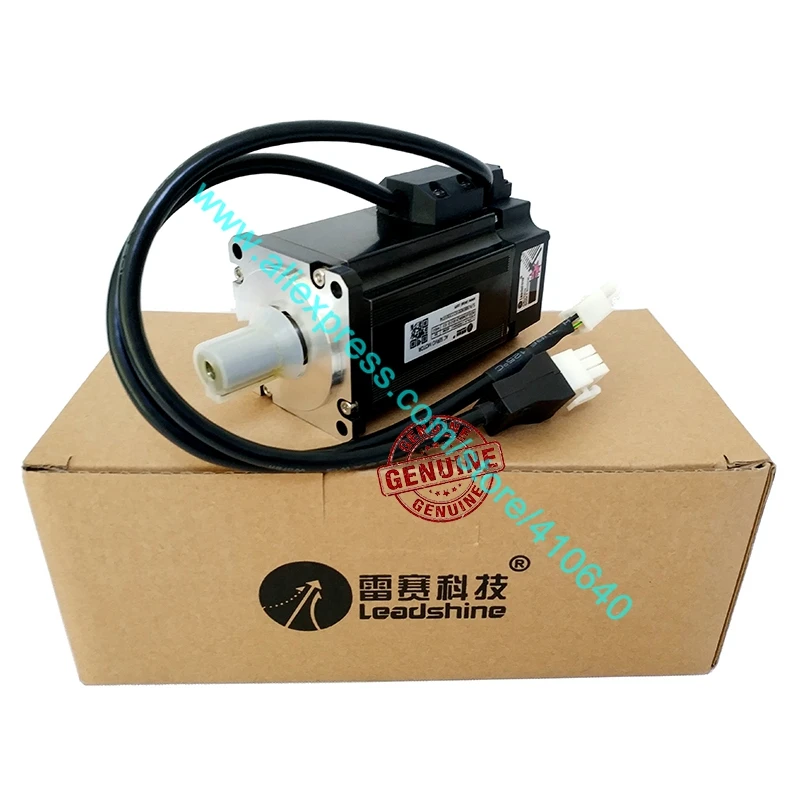 Genuine Leadshine 400W 220V AC servo motor ACM6004L2H B0 D EL5 M0400 3.81 Nm torque for L5 400Z ...
