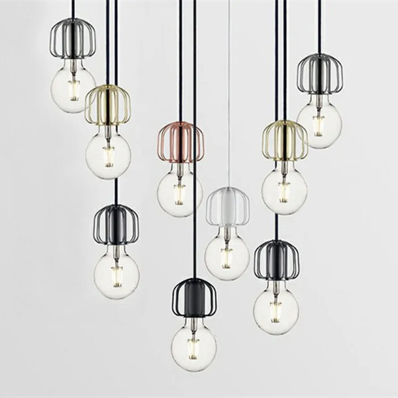 Nordic Franch Designer Concise Pendant Light Creative Living Dining ...