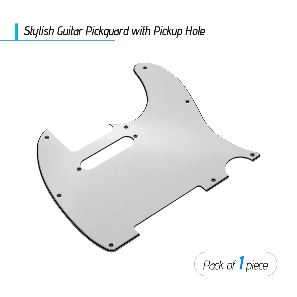 Pickguard hole size