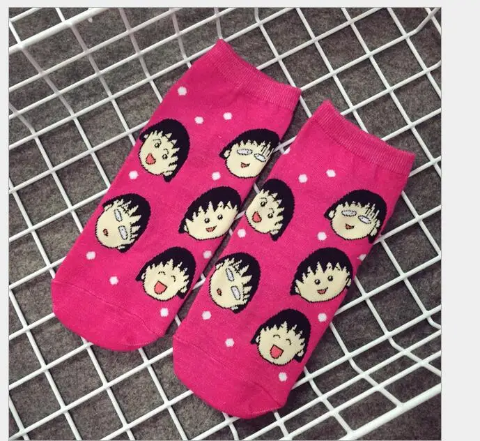 Cartoon Little Cute Girl Printing Socks Ankle Cos Sakura Cute Novelty ...