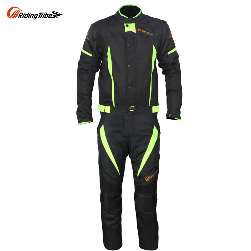 Riding Tribe Motorcycle Black Reflect Racing Winter Jackets and Pants ...