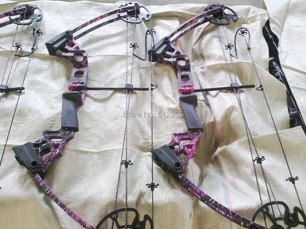 Purple Camo Compound Bow