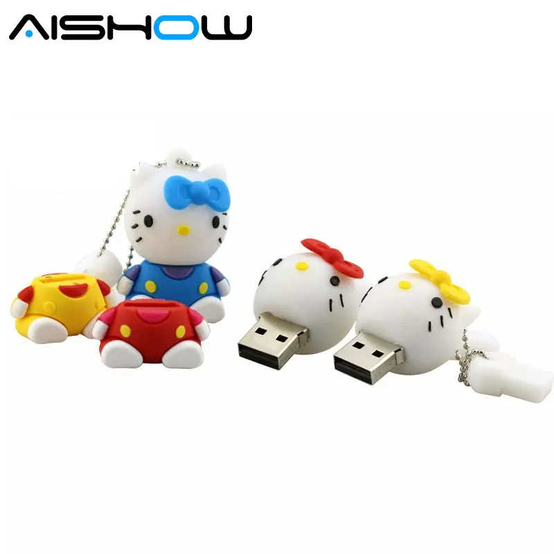 free-shipping-genuine-special-silicone-cartoon-cat-usb-flash-drive-8gb ...