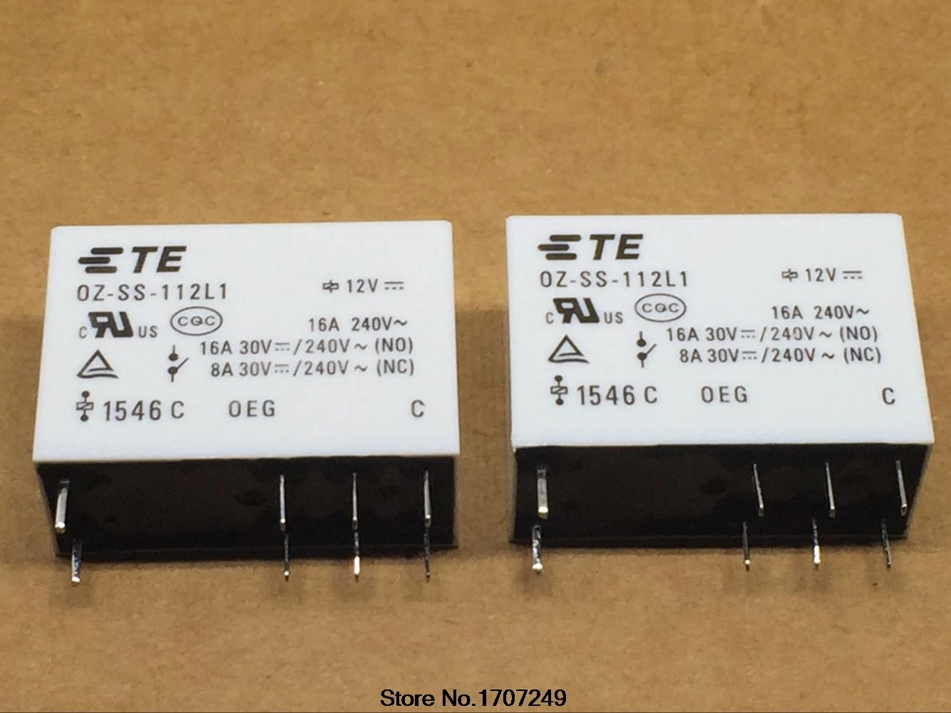 Free Shipping 10pcs/lot 100% new original OEG power relay OZ-SS-112L1 ...