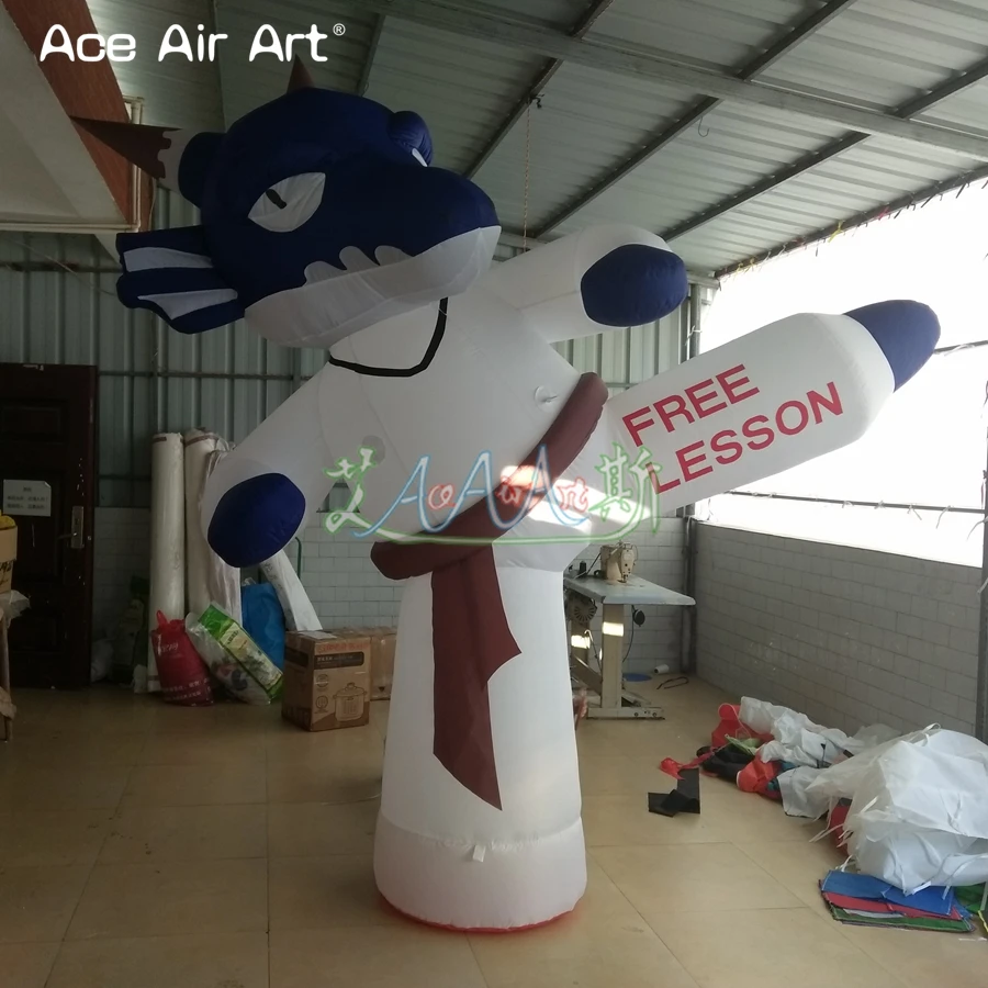 Mobile 3mh Inflatable Dragon Head Karate Model, Taekwondo Replica With ...