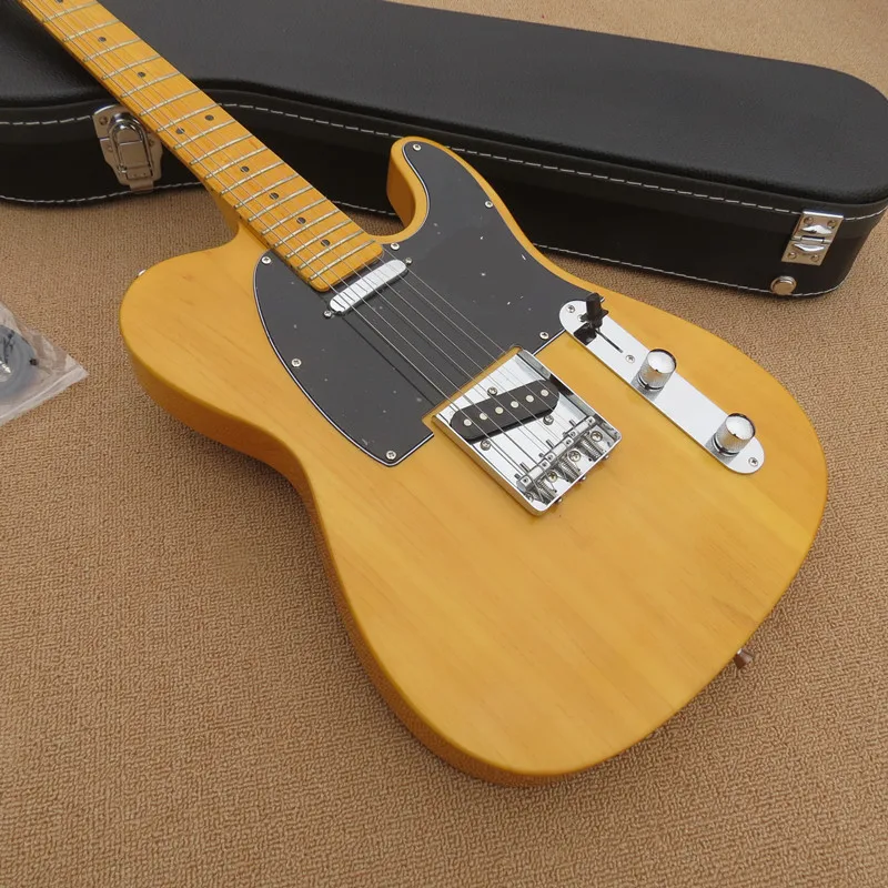 Best Custom Shop NEW!High Quality yellow tele guitar Ameican standard ...