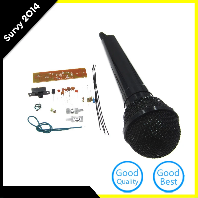 Wireless microphone integrated circuit