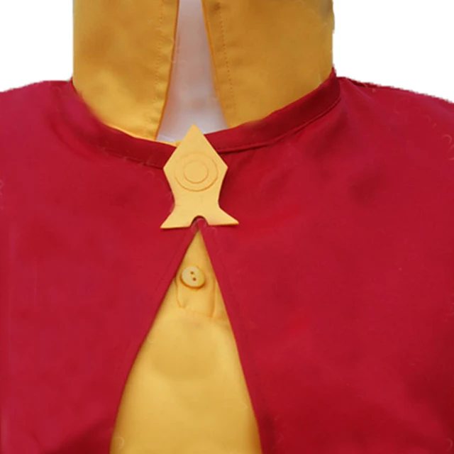 Anime Avatar The Legend of Korra Tenzin Cosplay Costume With Red Cape ...