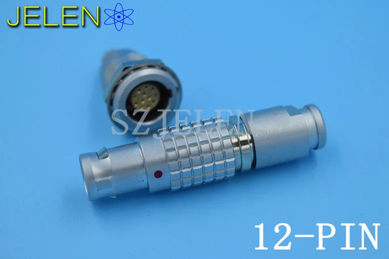 LEMO 1B 12 pin connector , FGG/EGG.1B.3112.CLAD, Medical connector 12 ...