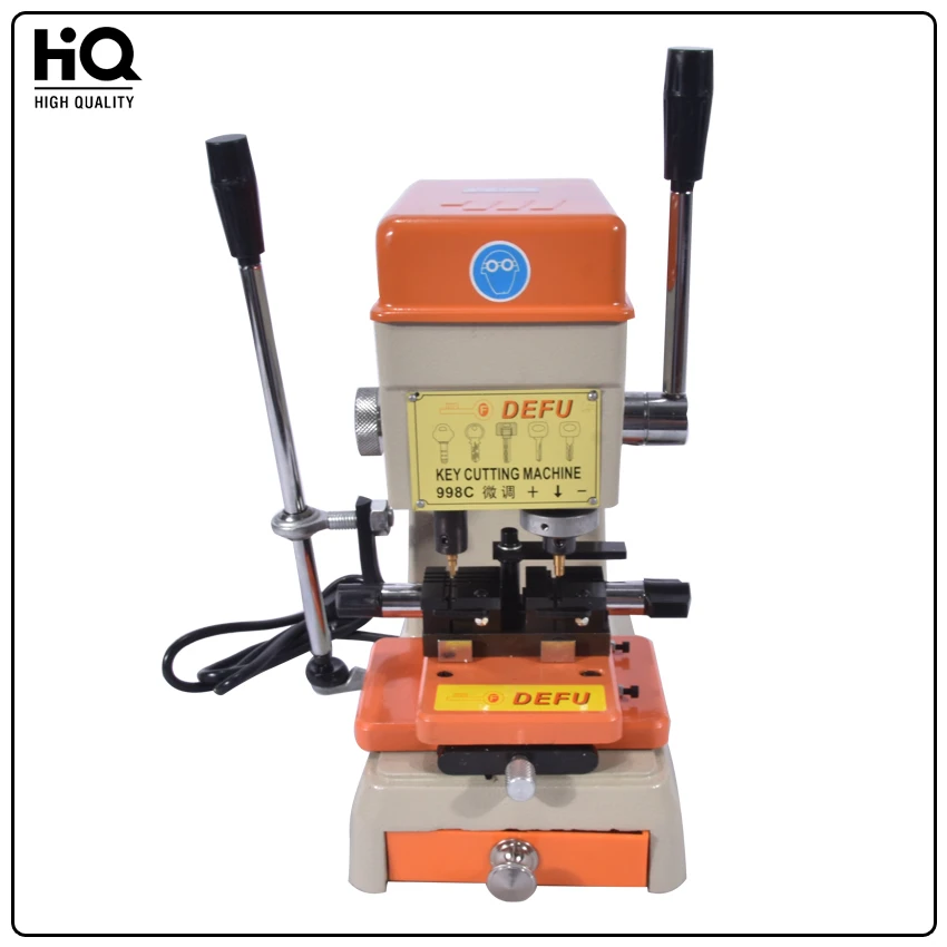 Defu 998c Key Cutting Machine 220v 50hz For Door And Car Lock Key Copy