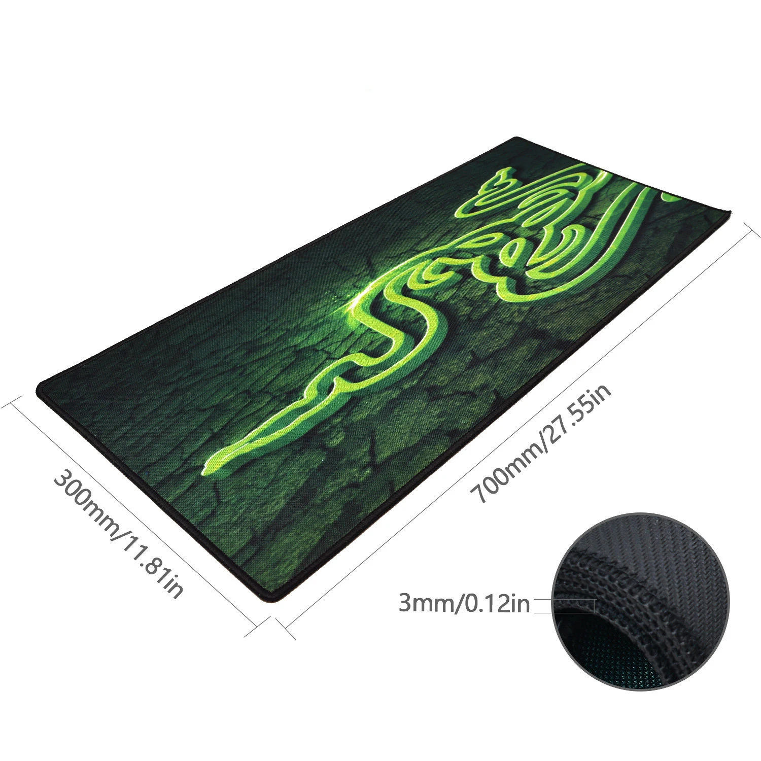 New Professional Gamer Gaming Mouse Pad Laptop PC Mats Control Extended ...