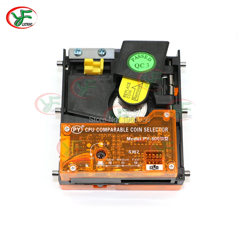 Py-800 Cpu Comparable Drop Insert Kind Coin Acceptor/ Token Selector ...