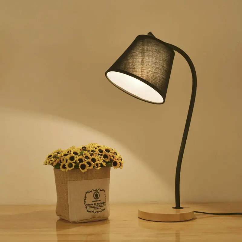Simple Table Lamps Modern Art Desk Lamp Bedroom Reading Light Berth ...