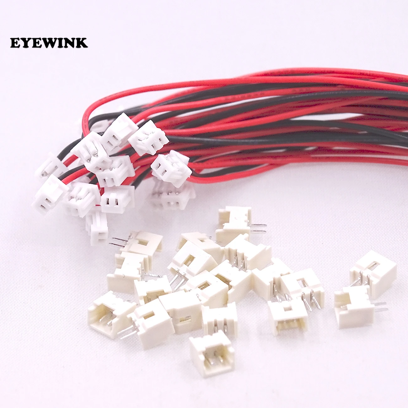 20 unids/set de conectores JST de 1,25 MM, conector de 2 pines con Cables de 100MM para placa de ...