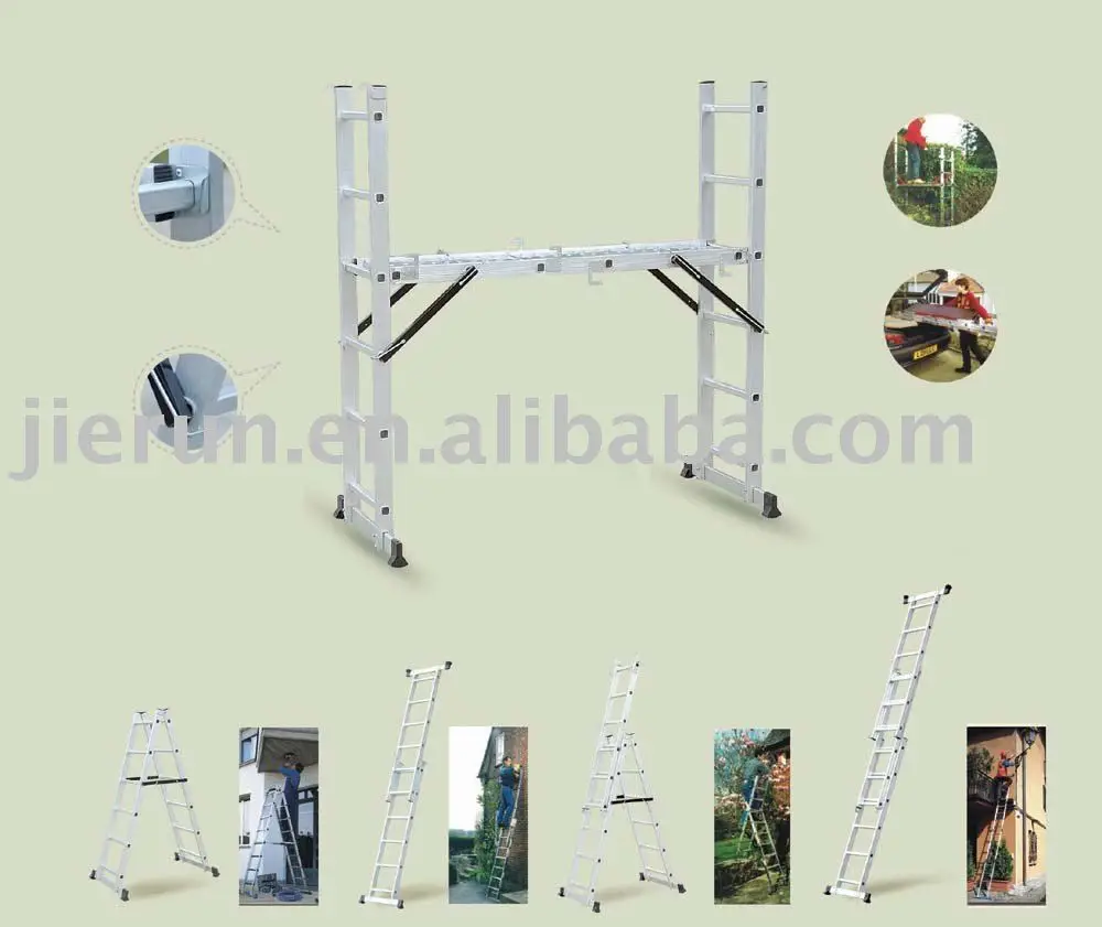 MULTI-PURPOSE-TELESCOPIC-LADDER-ALDI-METRO-TESCO-SAINT-GOBAIN-WURTH-BUY ...