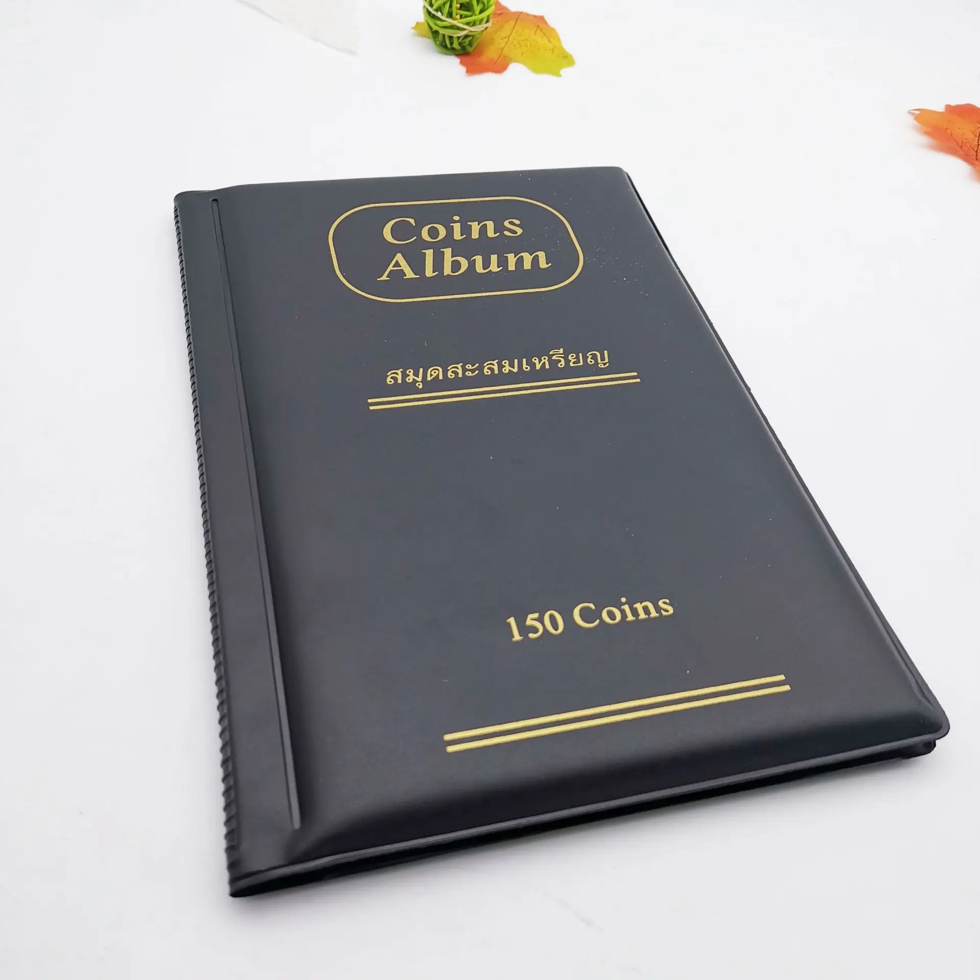 Álbum de monedas con 150 bolsillos, colección de libros, Mini Penny ...